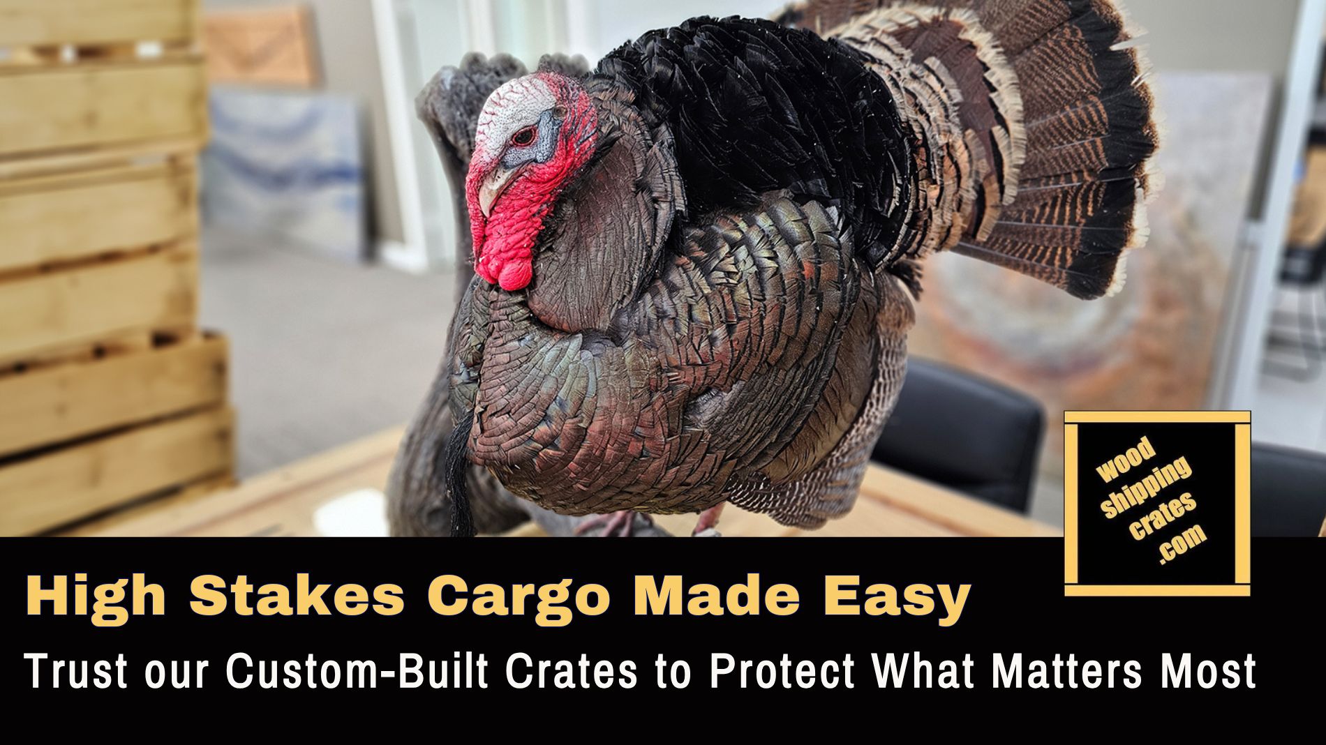 Choose a Wooden shipping crate for High Stakes Cargo - Wood Shipping Crates